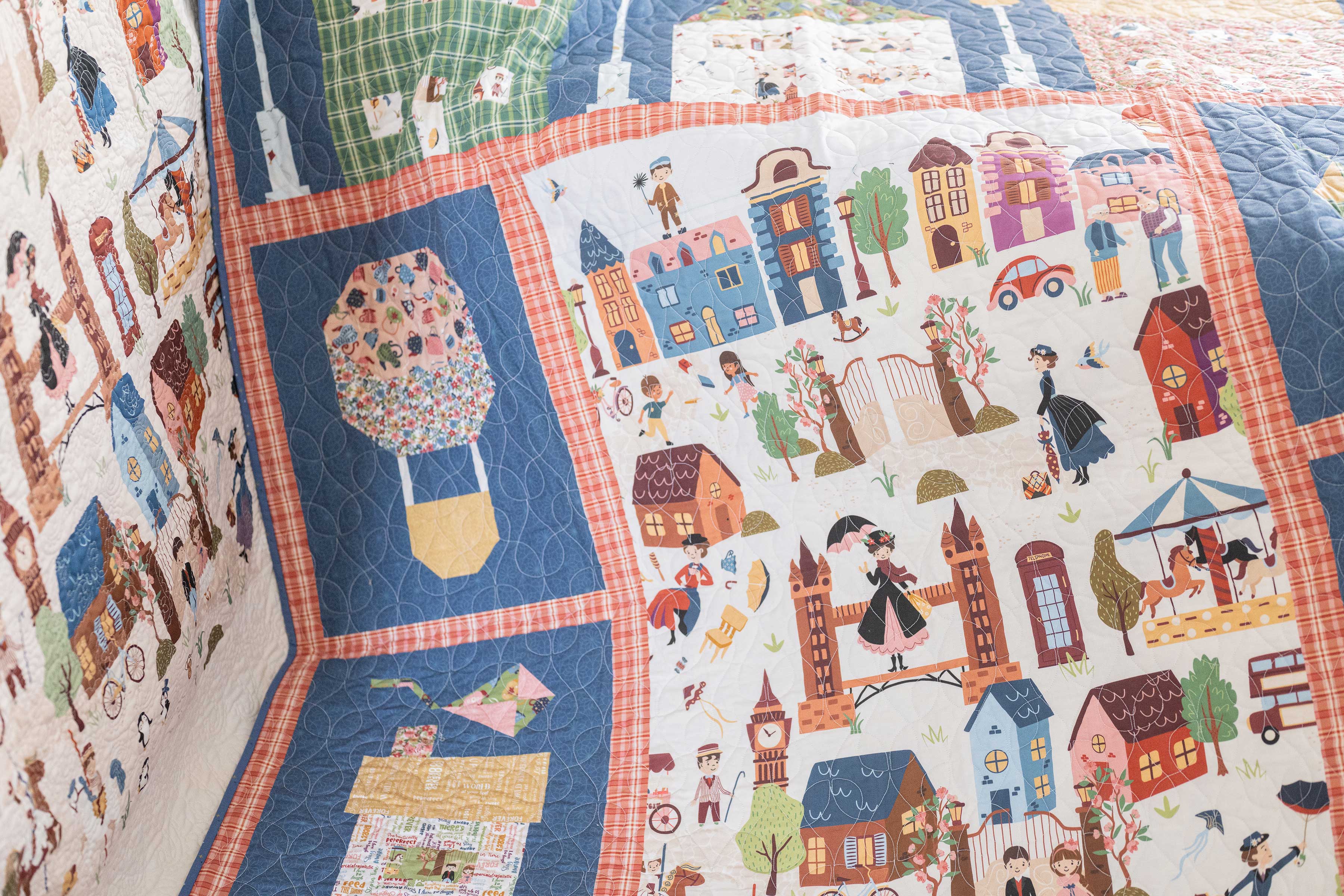Cherry Tree Lane Panel Quilt – Sew A Story