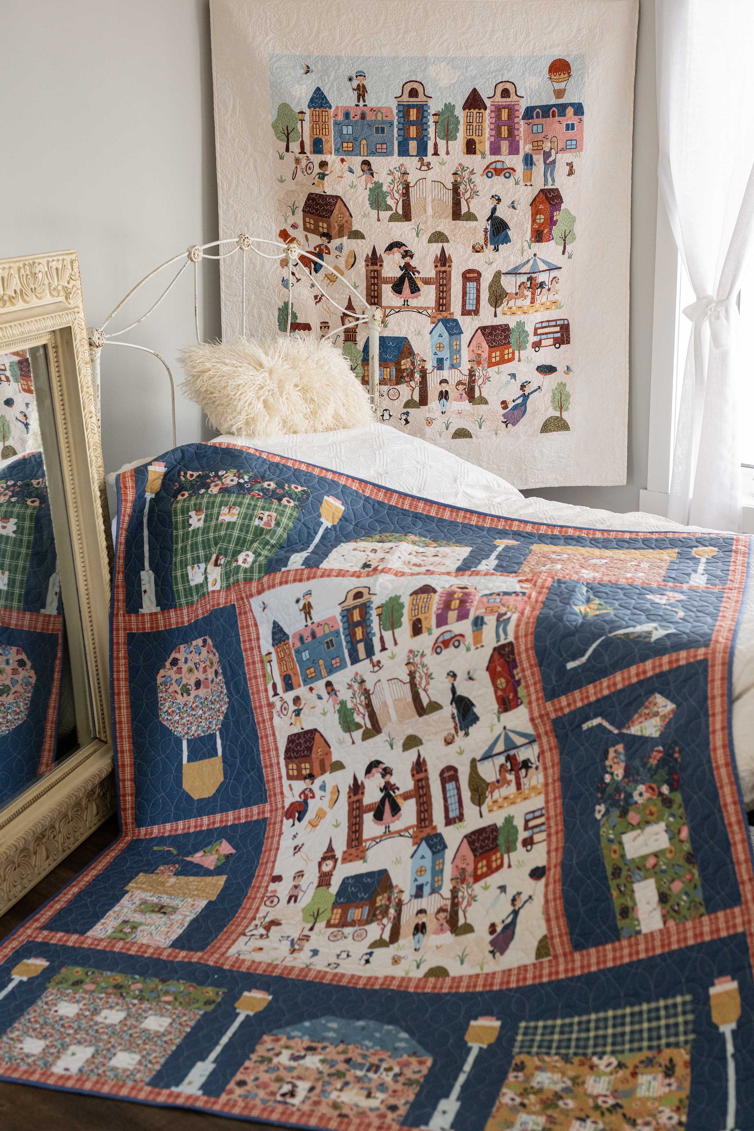 Cherry Tree Lane Panel Quilt Kit – Sew A Story