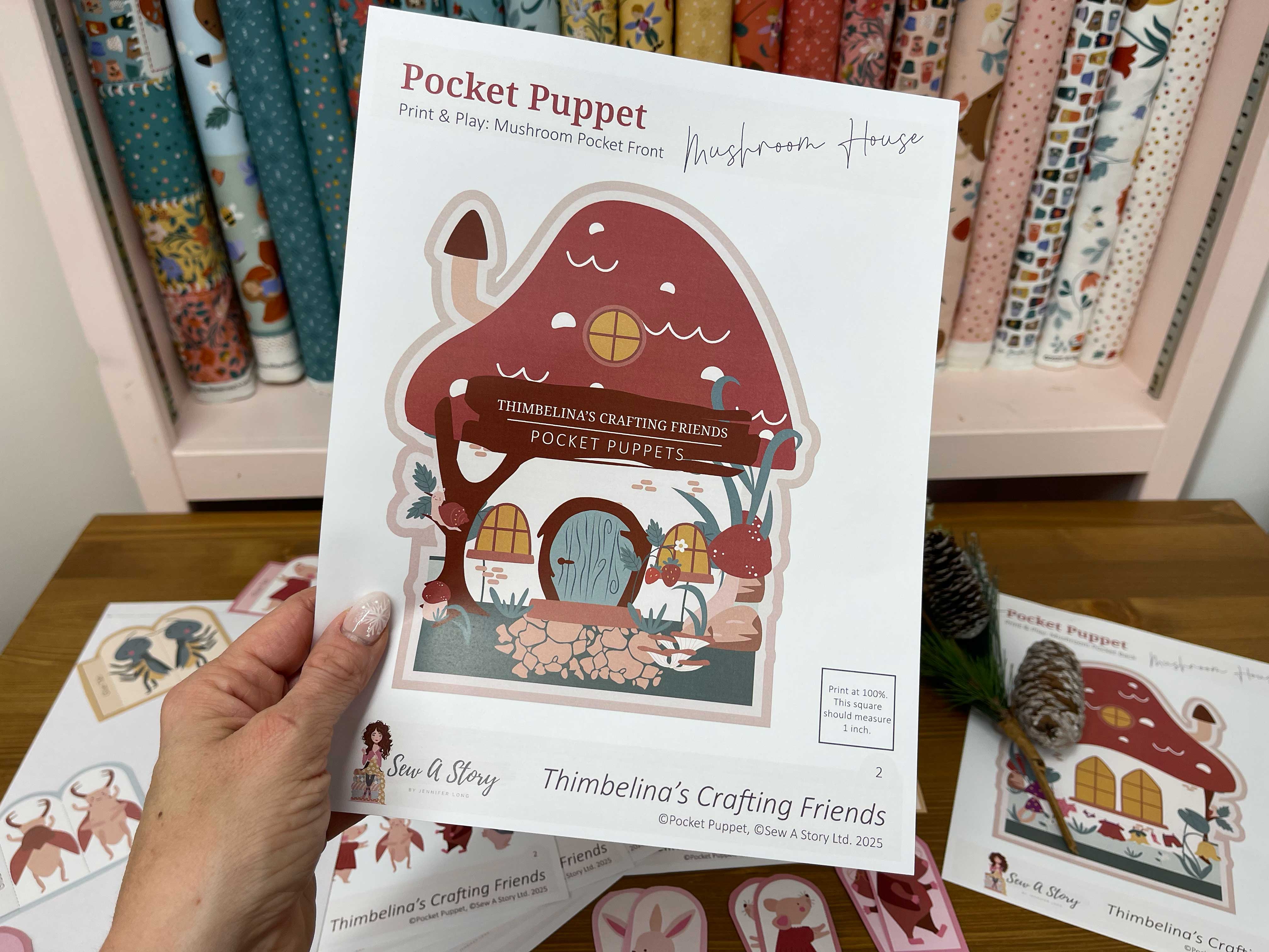 Crafting Connections Printed Project Pack – Sew A Story