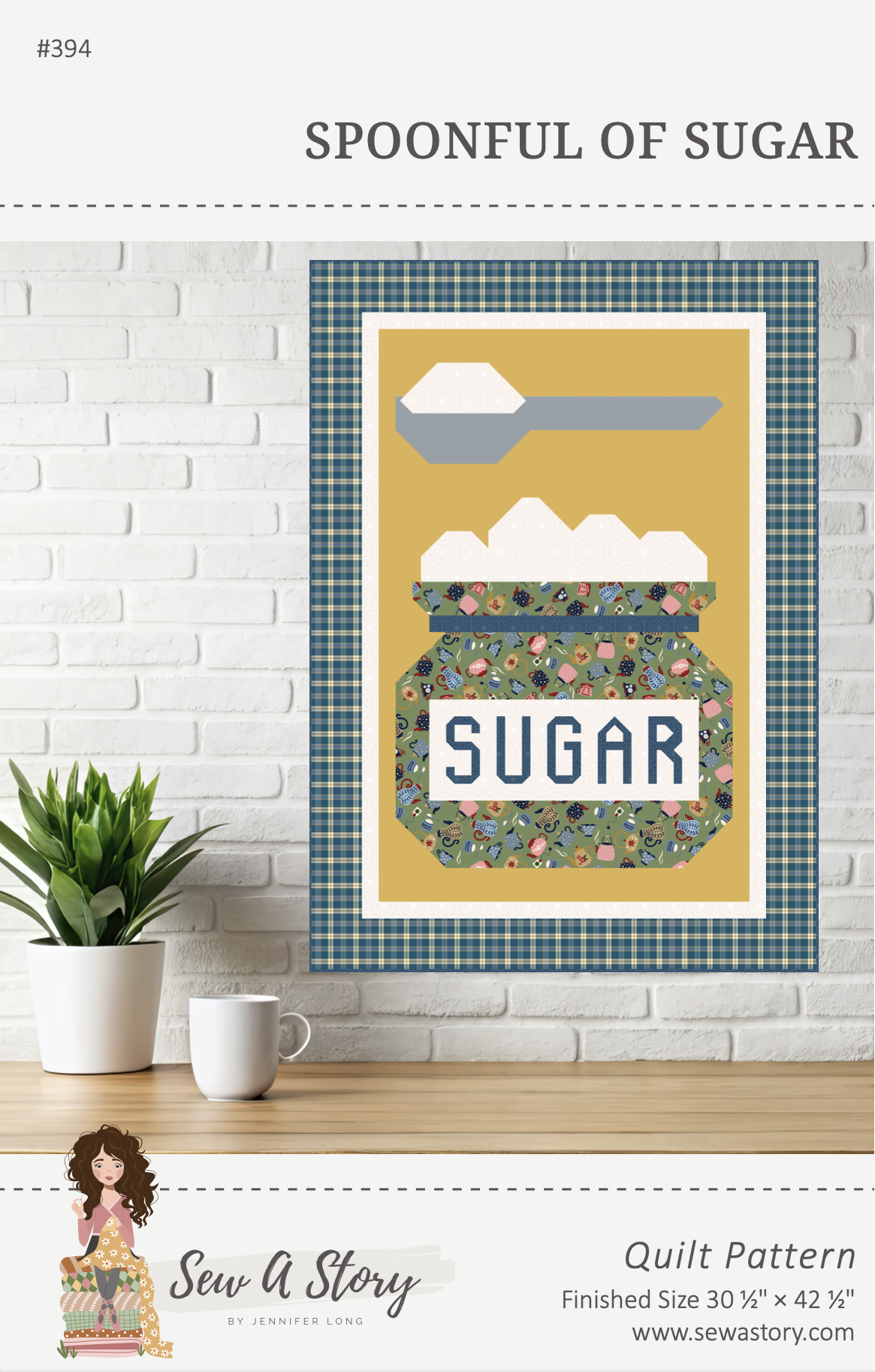 Spoonful of Sugar Quilt Paper Pattern (Pre-Order) – Sew A Story