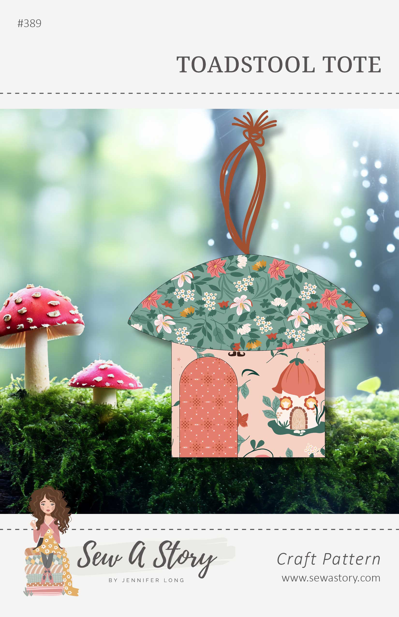 Toadstool Tote – Sew A Story