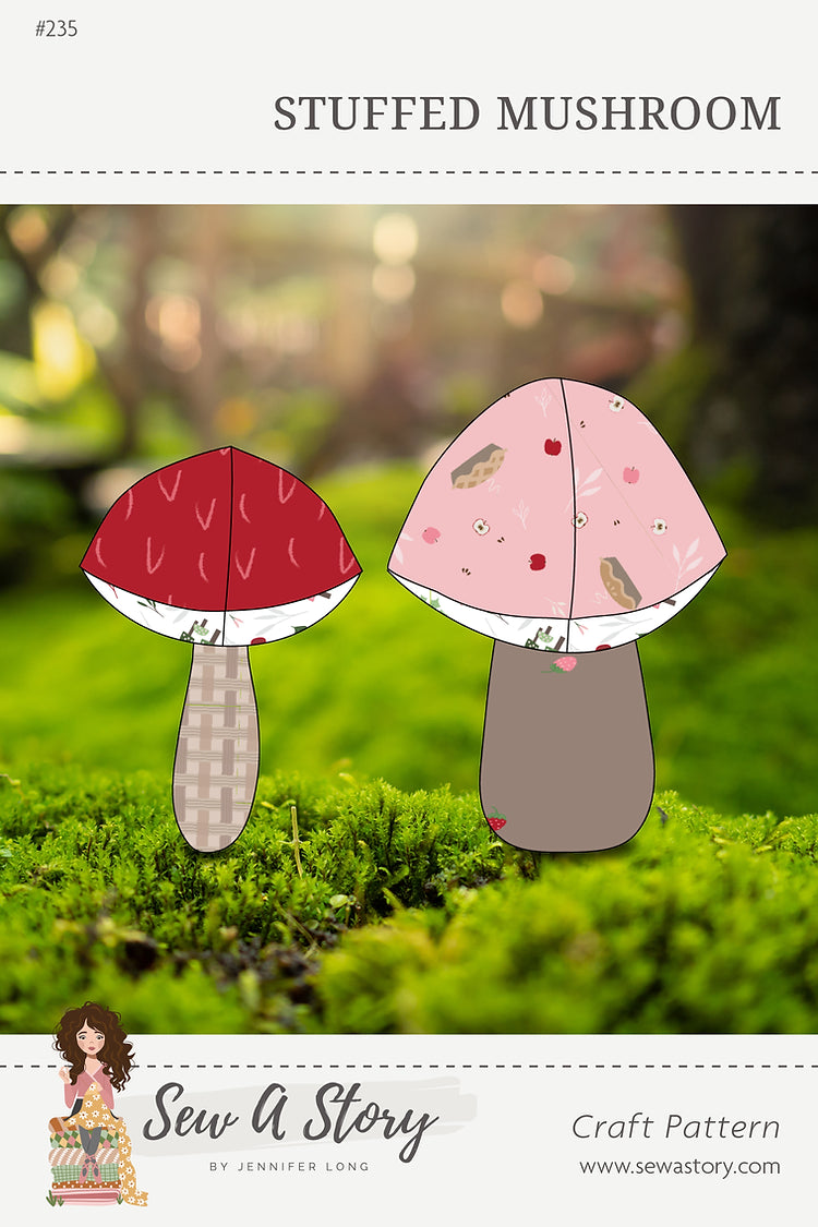 Stuffed Mushroom Pattern – Sew A Story